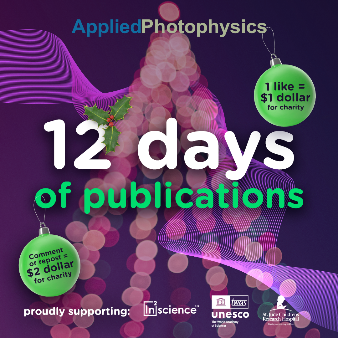 Applied Photophysics